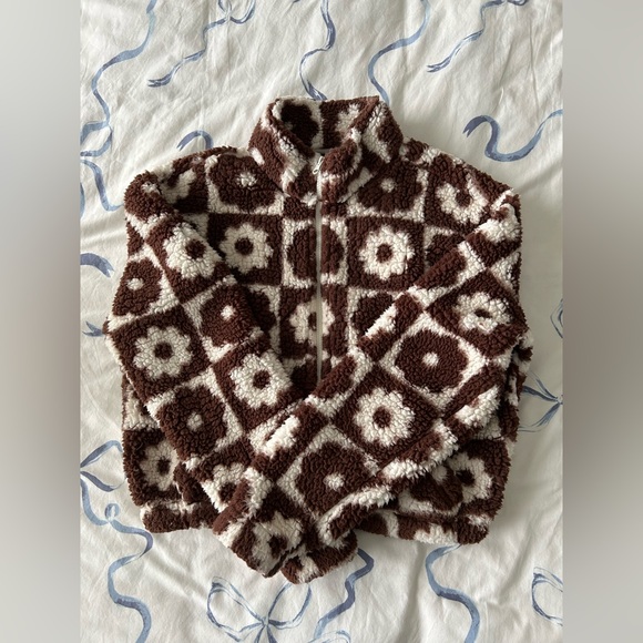 PacSun | Jackets & Coats | Pacsun Cropped Fleece Zipup Jacket | Poshmark